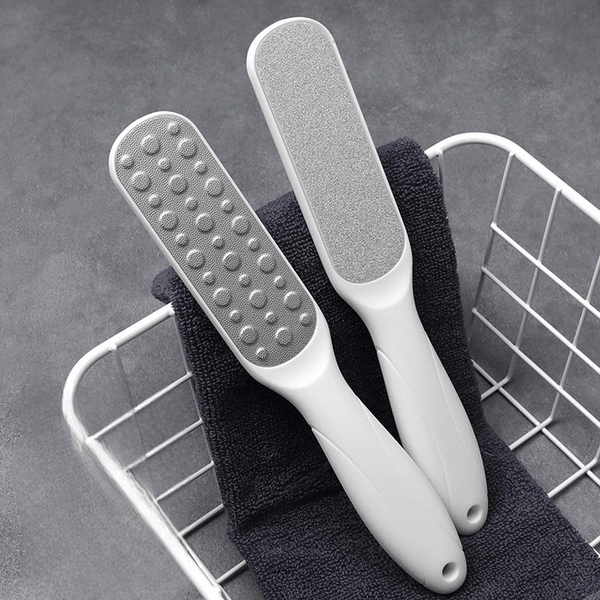 Double-Sided White Stainless Steel Foot File – Aurora Online Store