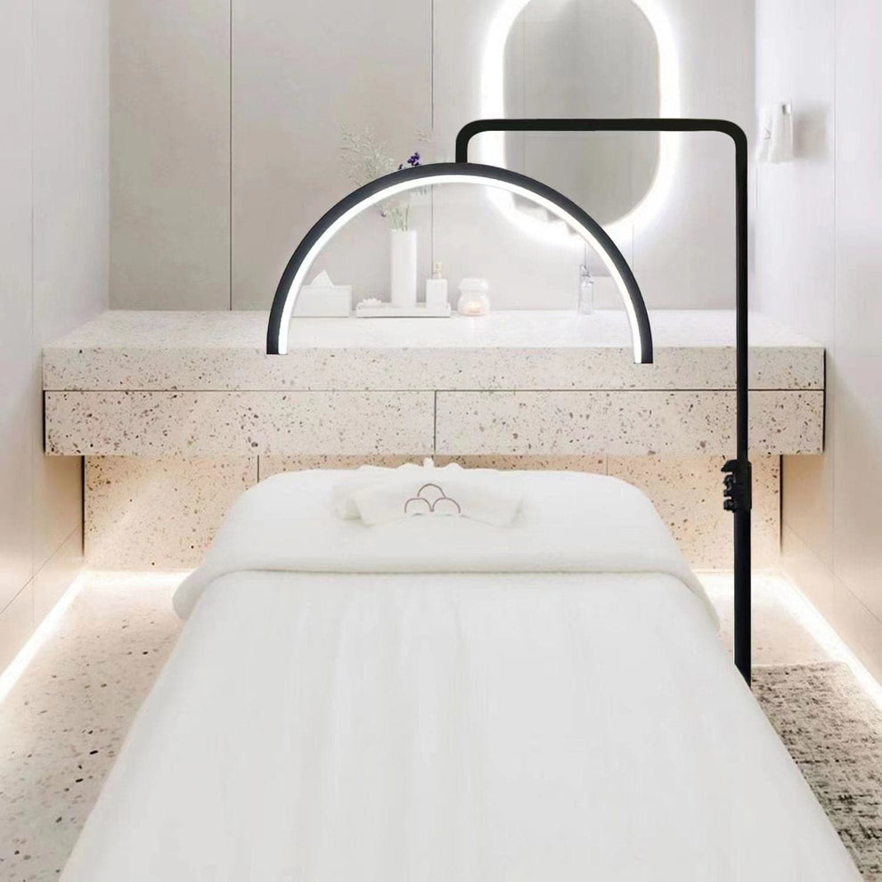 Half Moon LED Beauty Lamp with Cellphone Clip – Aurora Online Store